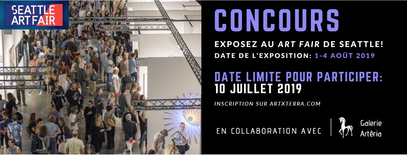 Concours exposez au Art Fair de Seattle! - Art x Terra